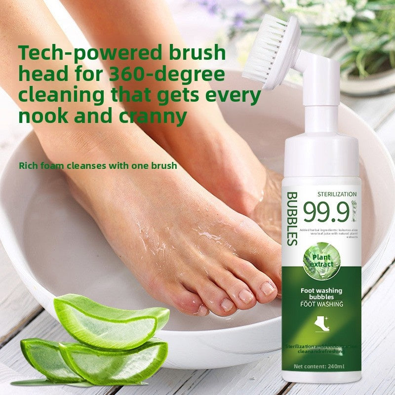 Antibacterial Foot Wash For Stinky Feet With 360° Brush – bestyouu